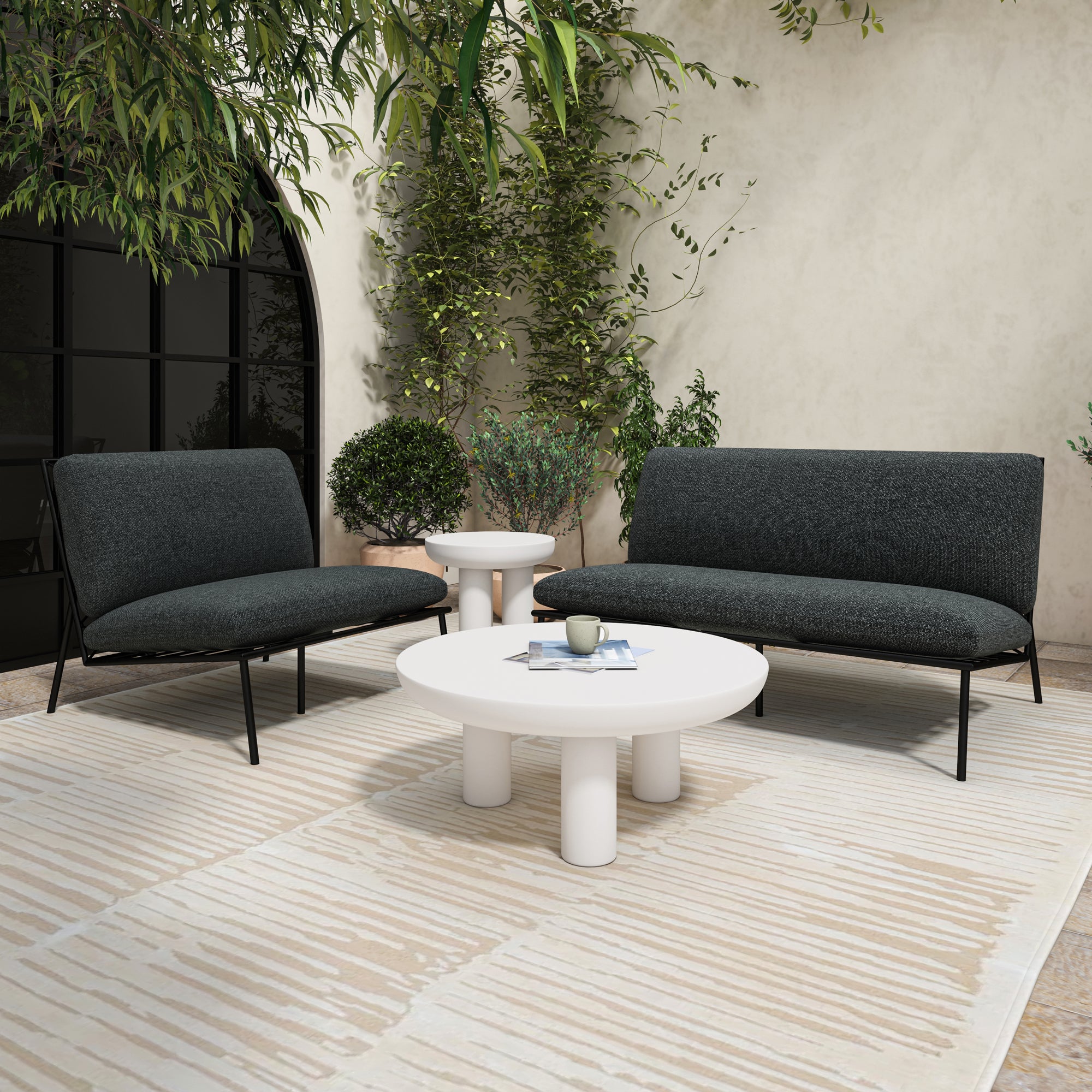 Rocca Coffee Table Cream Modern Luxury